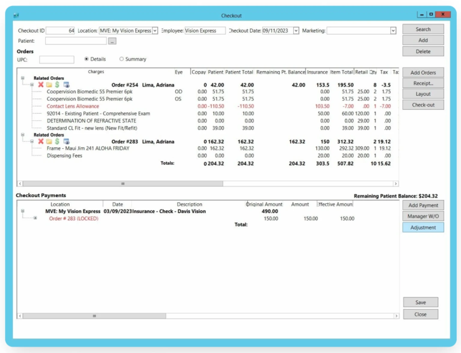 Practice Management Software For Optometrists - Sightview